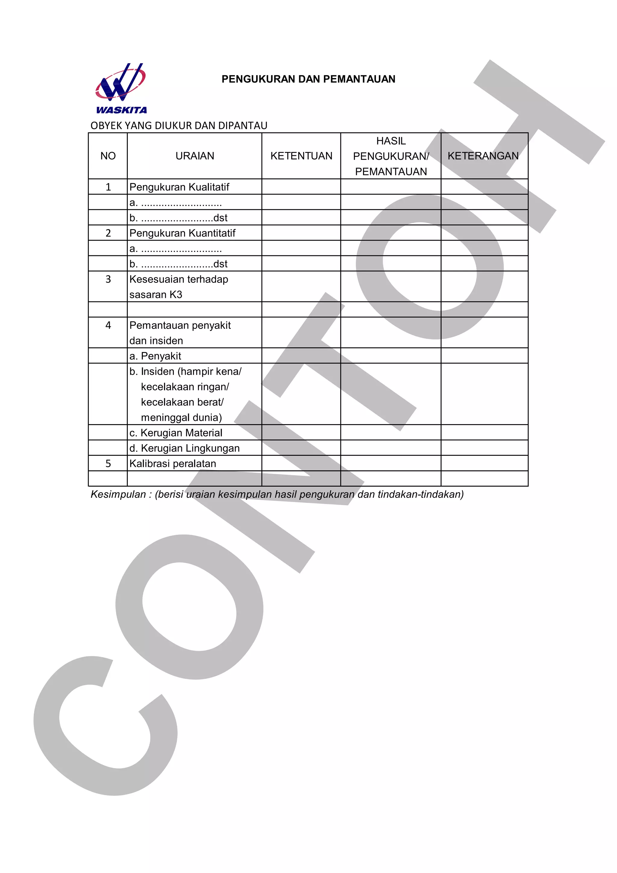 Contoh construction safety plan | PDF