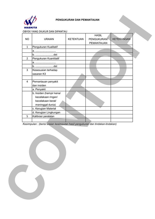 Contoh construction safety plan | PDF