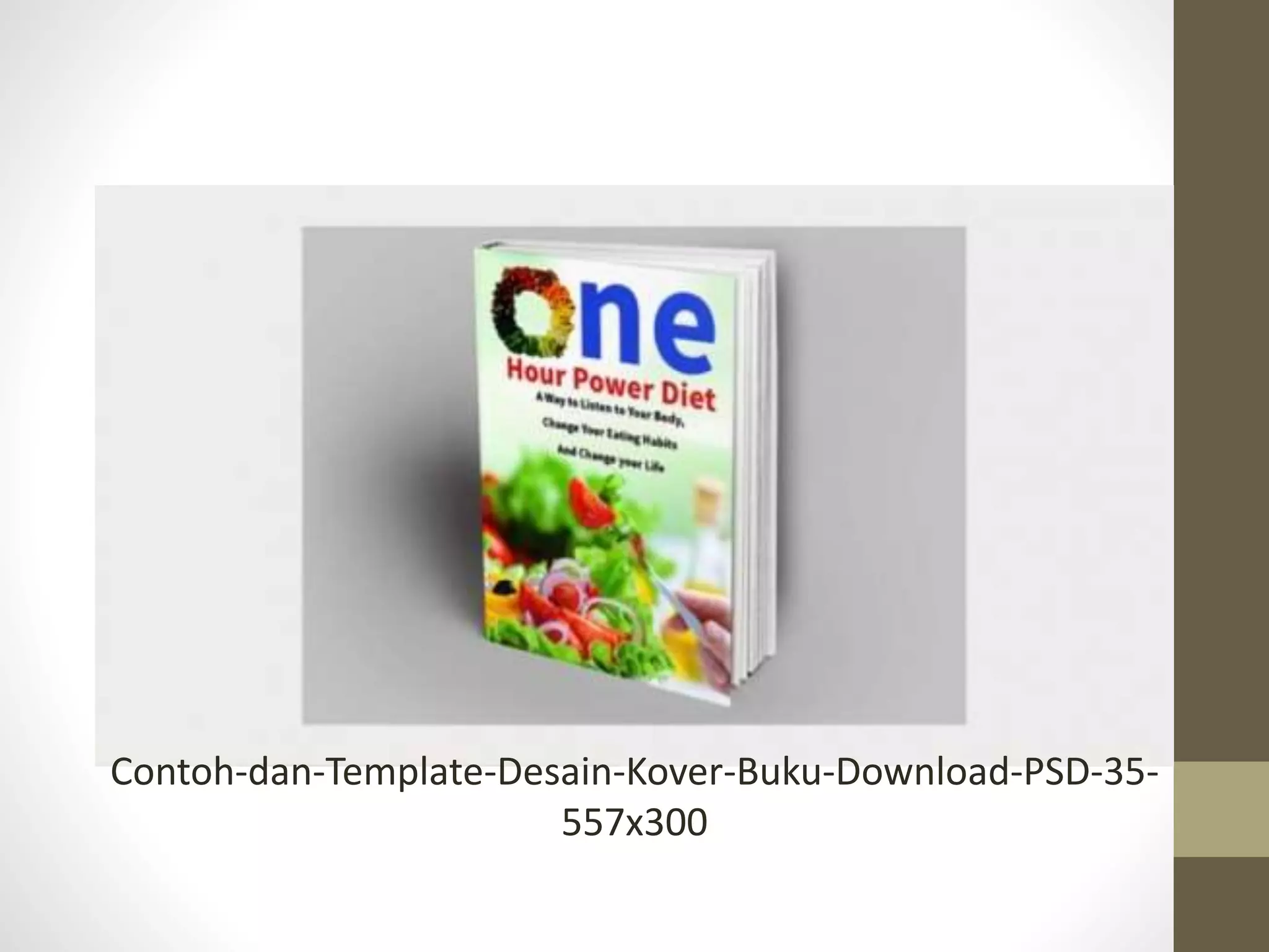 Contoh dan template desain kover buku download psd | PPT