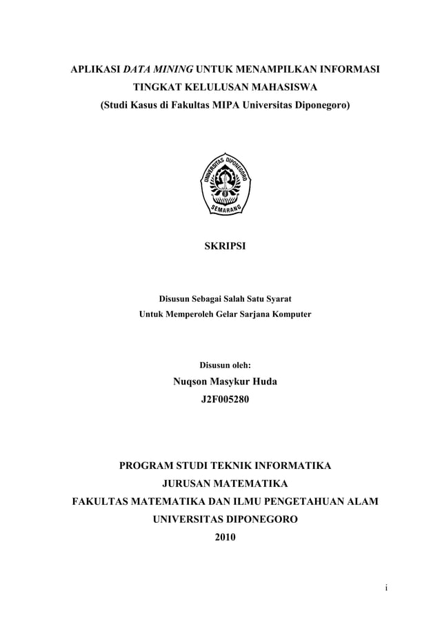 Contoh data mining | PDF