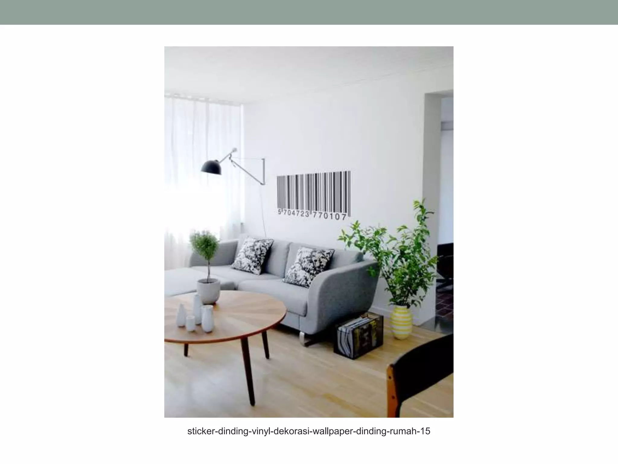 Contoh desain 63 sticker dinding vinyl wall stickers interior wall ...