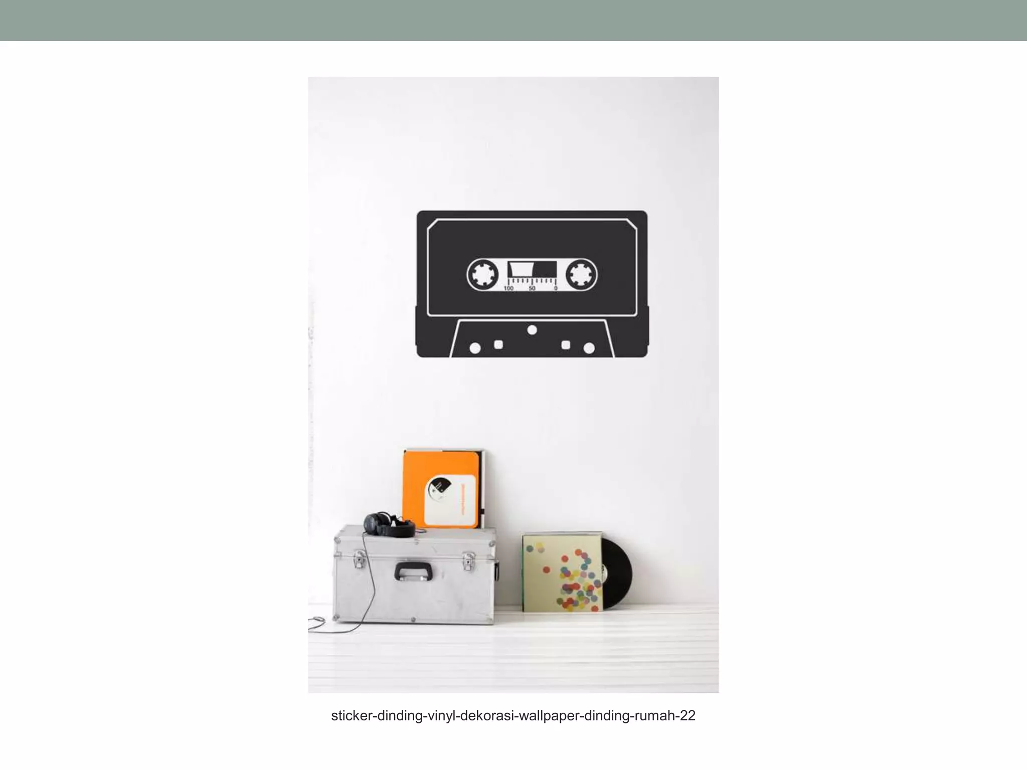 Contoh desain 63 sticker dinding vinyl wall stickers interior wall ...