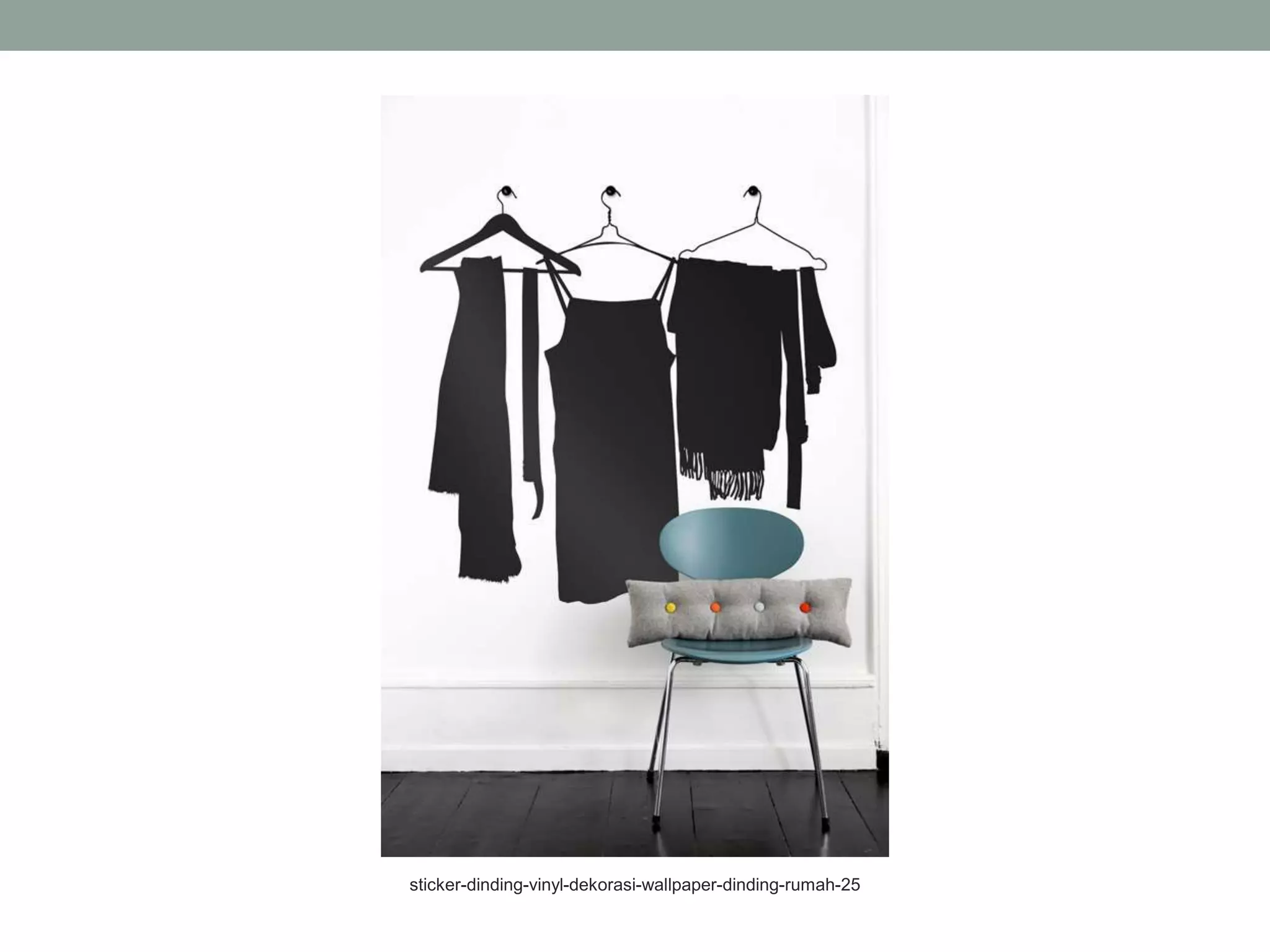 Contoh desain 63 sticker dinding vinyl wall stickers interior wall ...