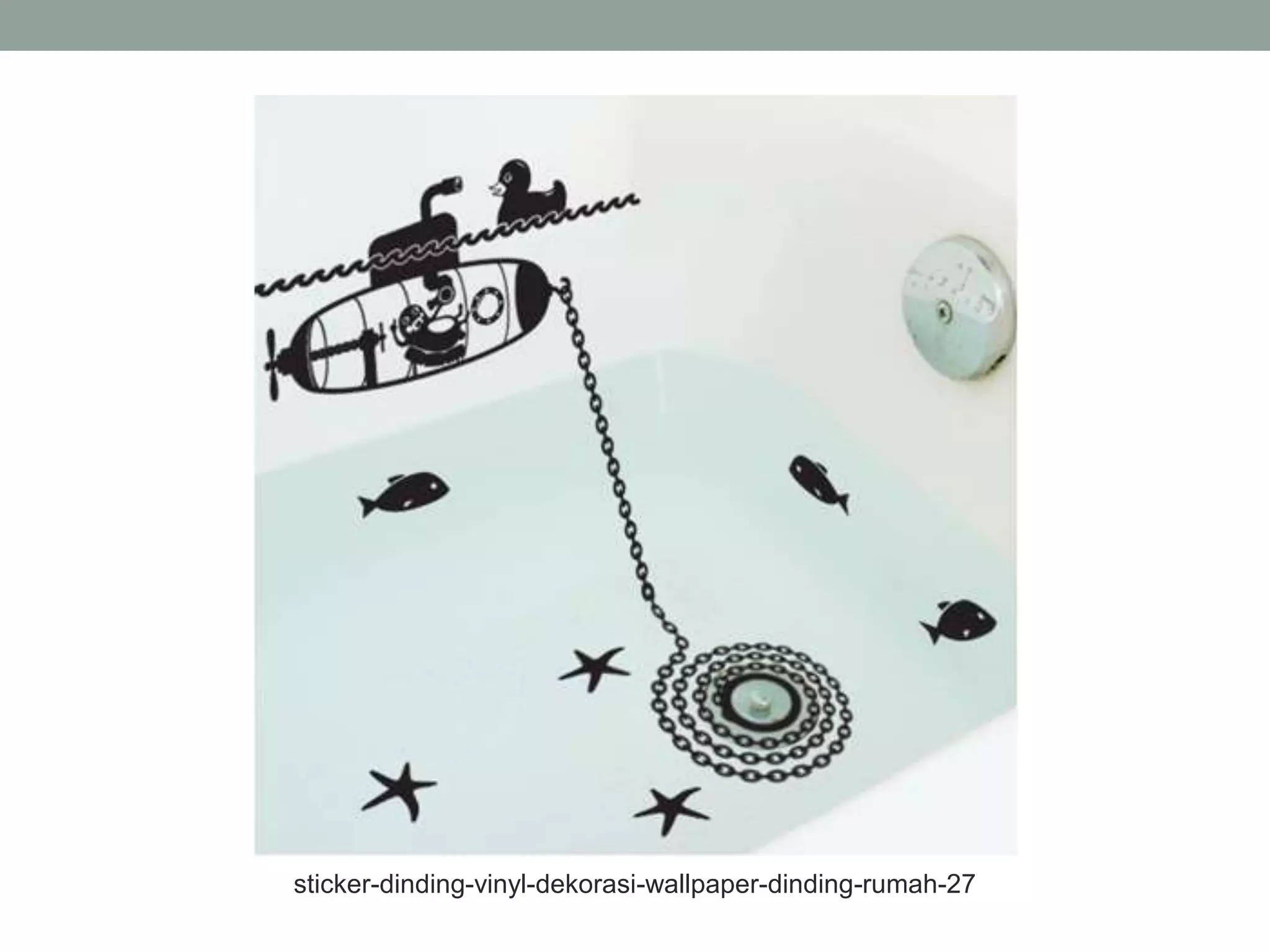 Contoh desain 63 sticker dinding vinyl wall stickers interior wall ...