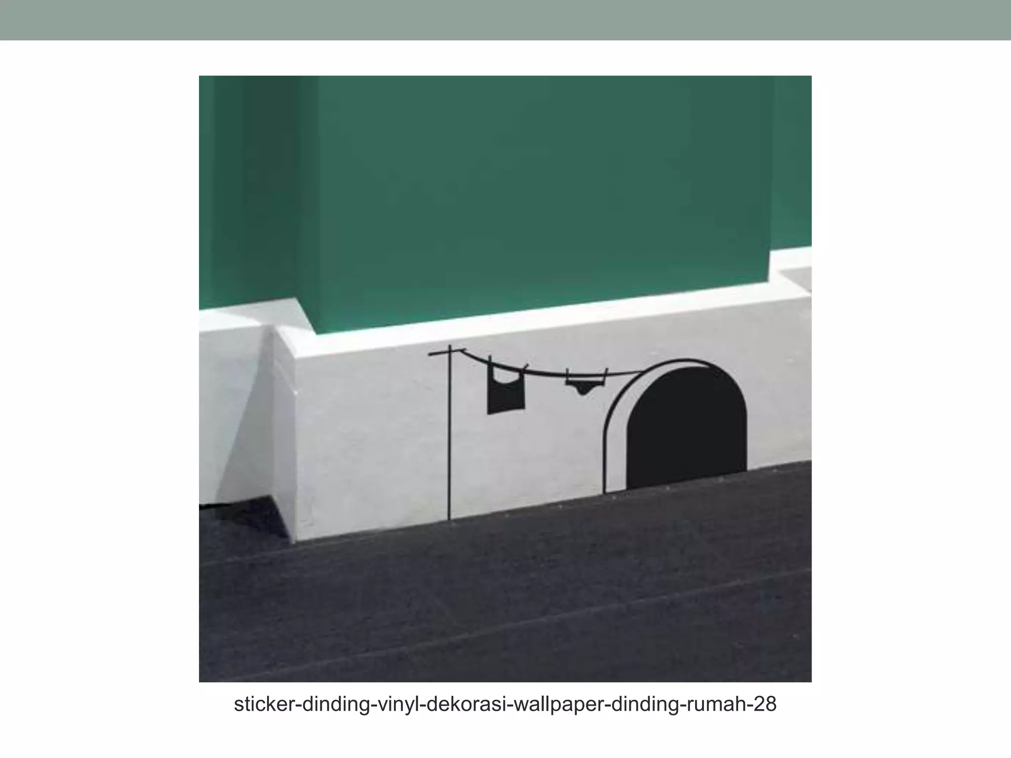 Contoh desain 63 sticker dinding vinyl wall stickers interior wall ...