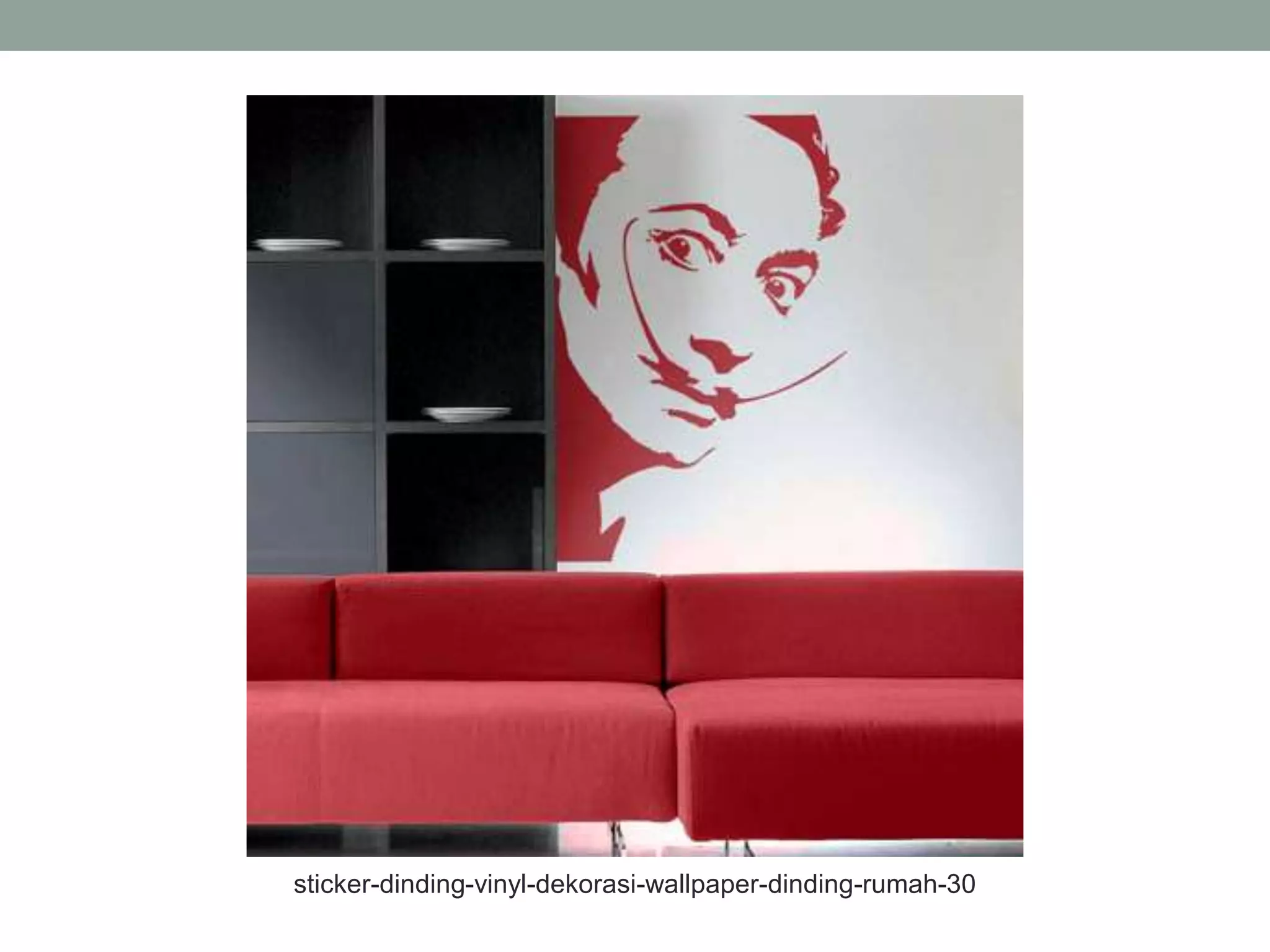 Contoh desain 63 sticker dinding vinyl wall stickers interior wall ...