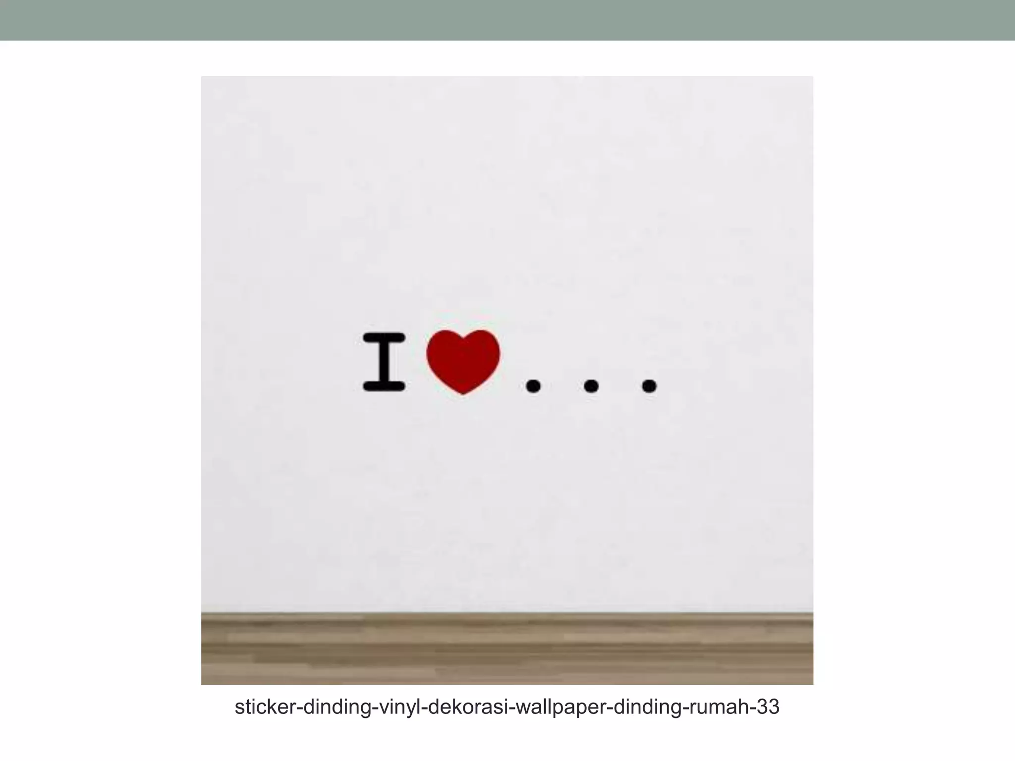 Contoh desain 63 sticker dinding vinyl wall stickers interior wall ...