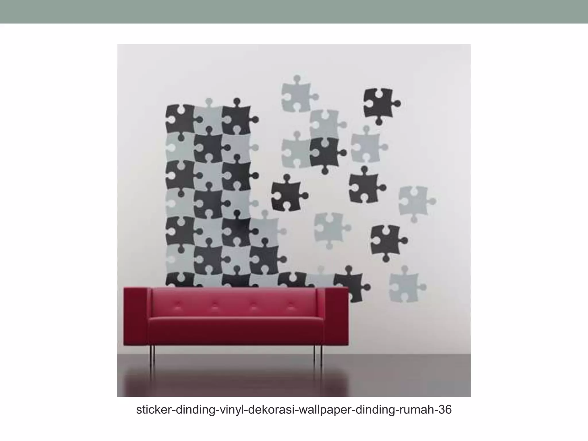 Contoh desain 63 sticker dinding vinyl wall stickers interior wall ...