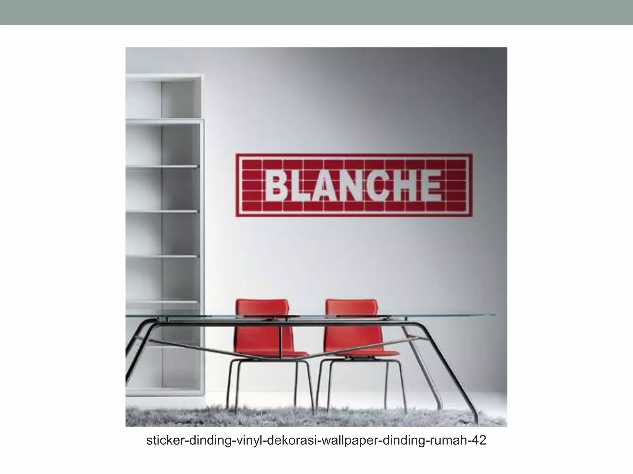 Contoh desain 63 sticker dinding vinyl wall stickers interior wall ...