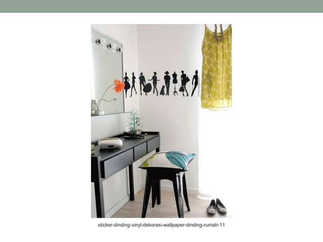Contoh desain 63 sticker dinding vinyl wall stickers interior wall ...