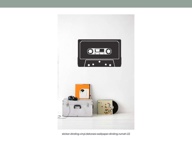 Contoh desain 63 sticker dinding vinyl wall stickers interior wall ...
