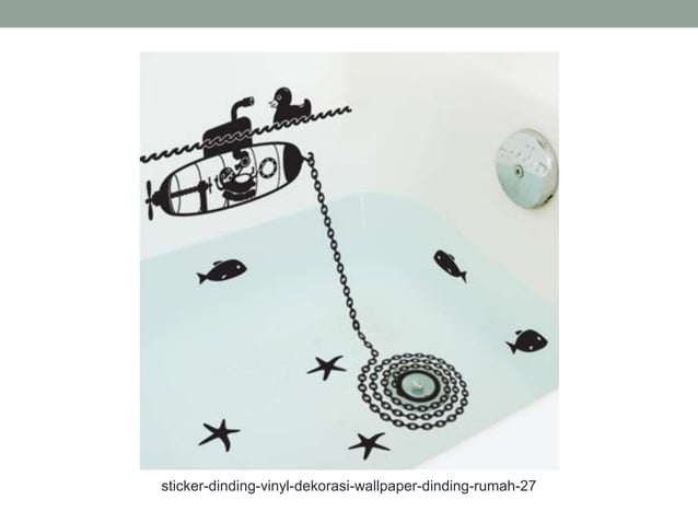 Contoh desain 63 sticker dinding vinyl wall stickers interior wall ...