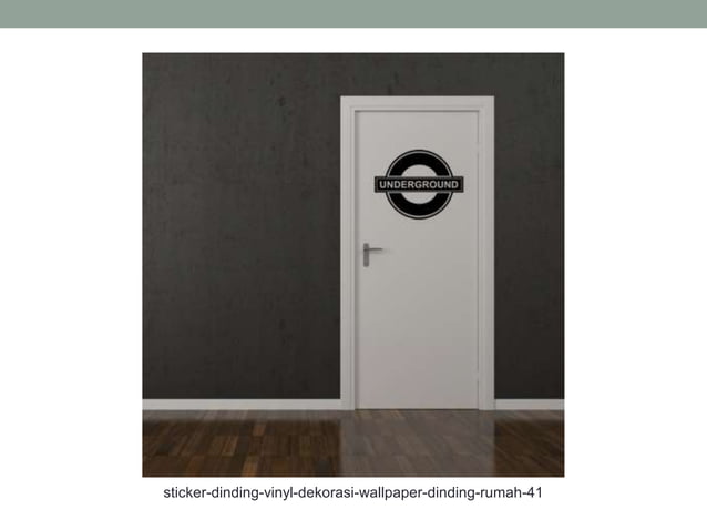 Contoh desain 63 sticker dinding vinyl wall stickers interior wall ...