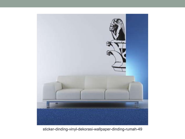 Contoh desain 63 sticker dinding vinyl wall stickers interior wall ...
