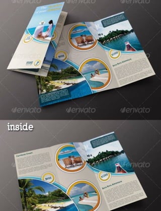 Contoh desain brosur tour dan travel terbaik | PDF