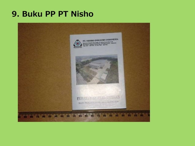 Contoh desain dan cetak buku pp peraturan perusahaan industri | PPTX