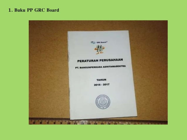 Contoh desain dan cetak buku pp peraturan perusahaan industri | PPTX