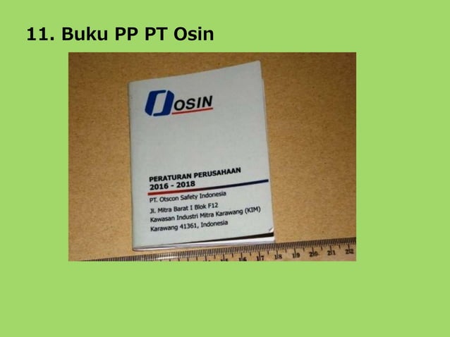 Contoh desain dan cetak buku pp peraturan perusahaan industri | PPTX