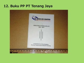 Contoh desain dan cetak buku pp peraturan perusahaan industri | PPTX