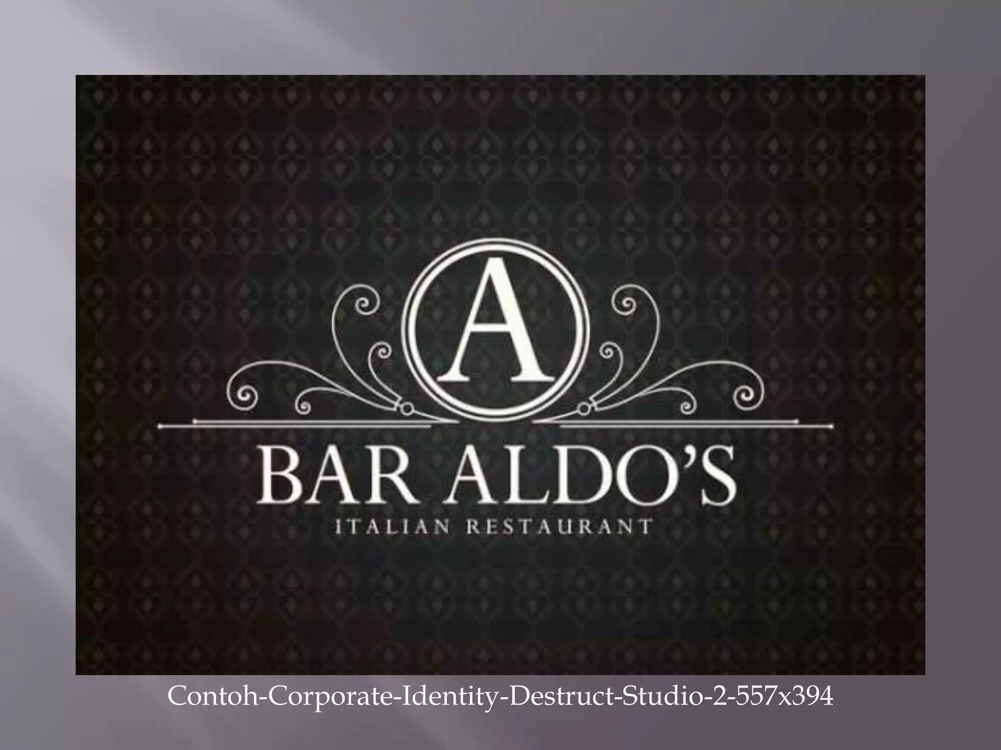 Contoh desain identitas perusahaan logo profile kop surat dsb | PPT