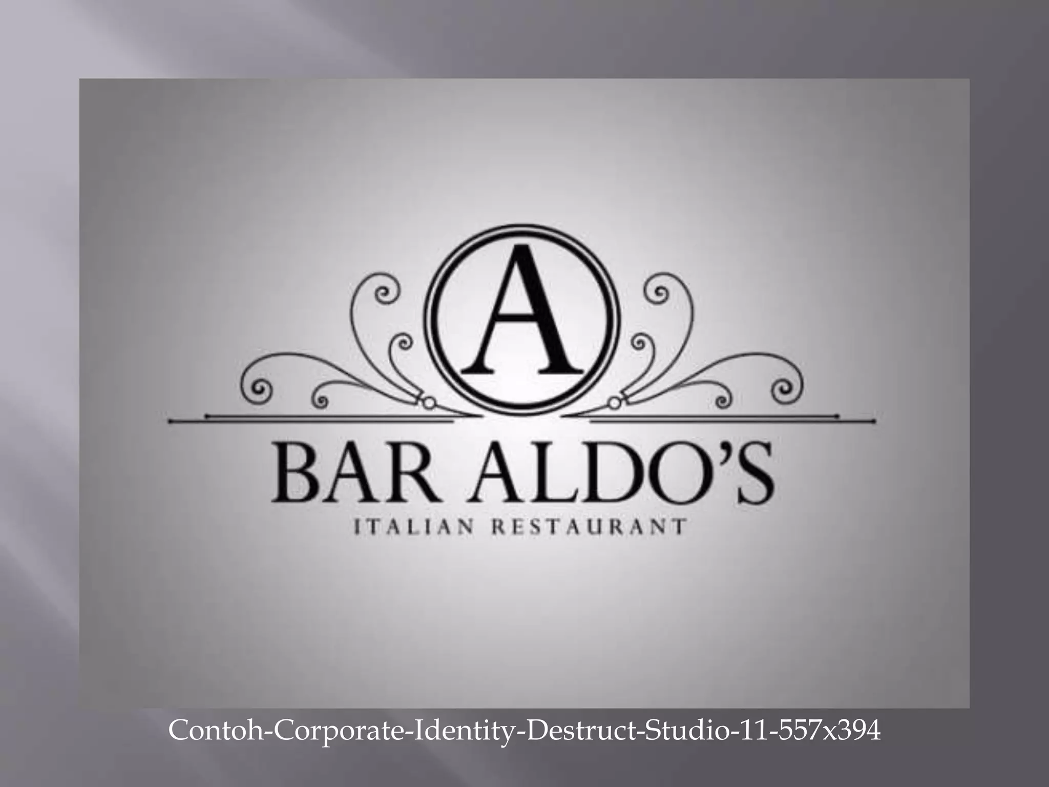 Contoh desain identitas perusahaan logo profile kop surat dsb | PPT