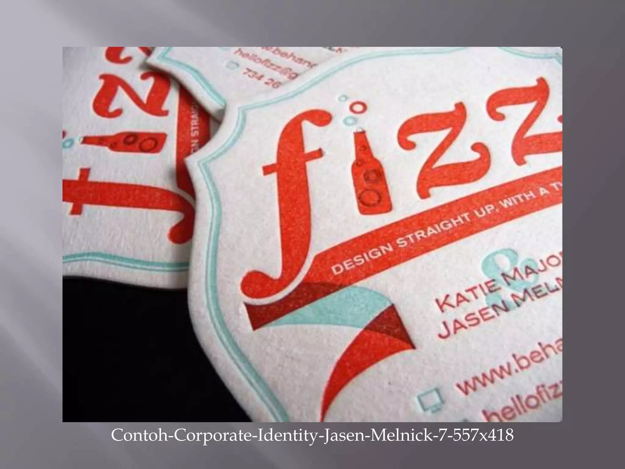 Contoh desain identitas perusahaan logo profile kop surat dsb | PPT