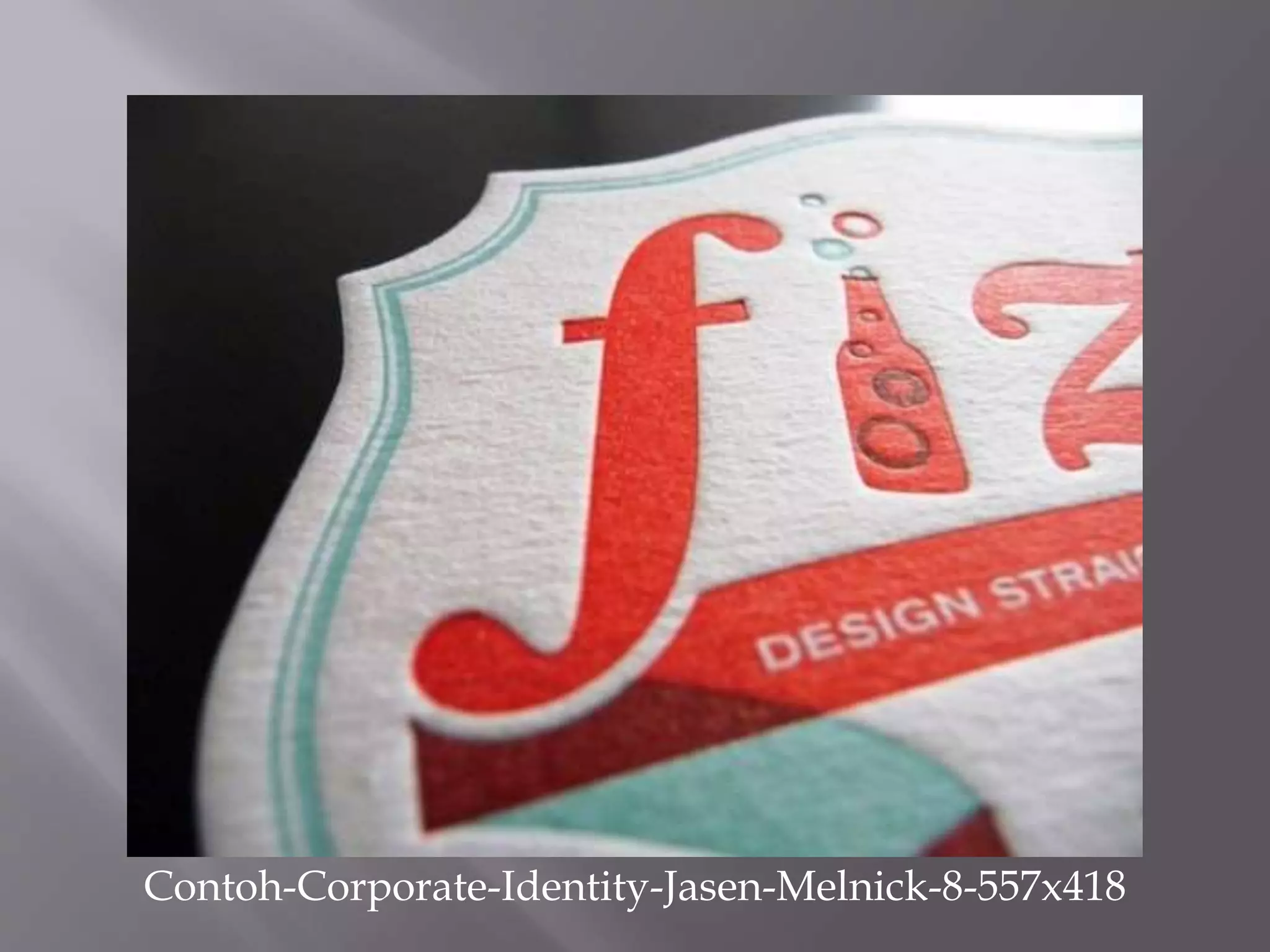 Contoh desain identitas perusahaan logo profile kop surat dsb | PPT