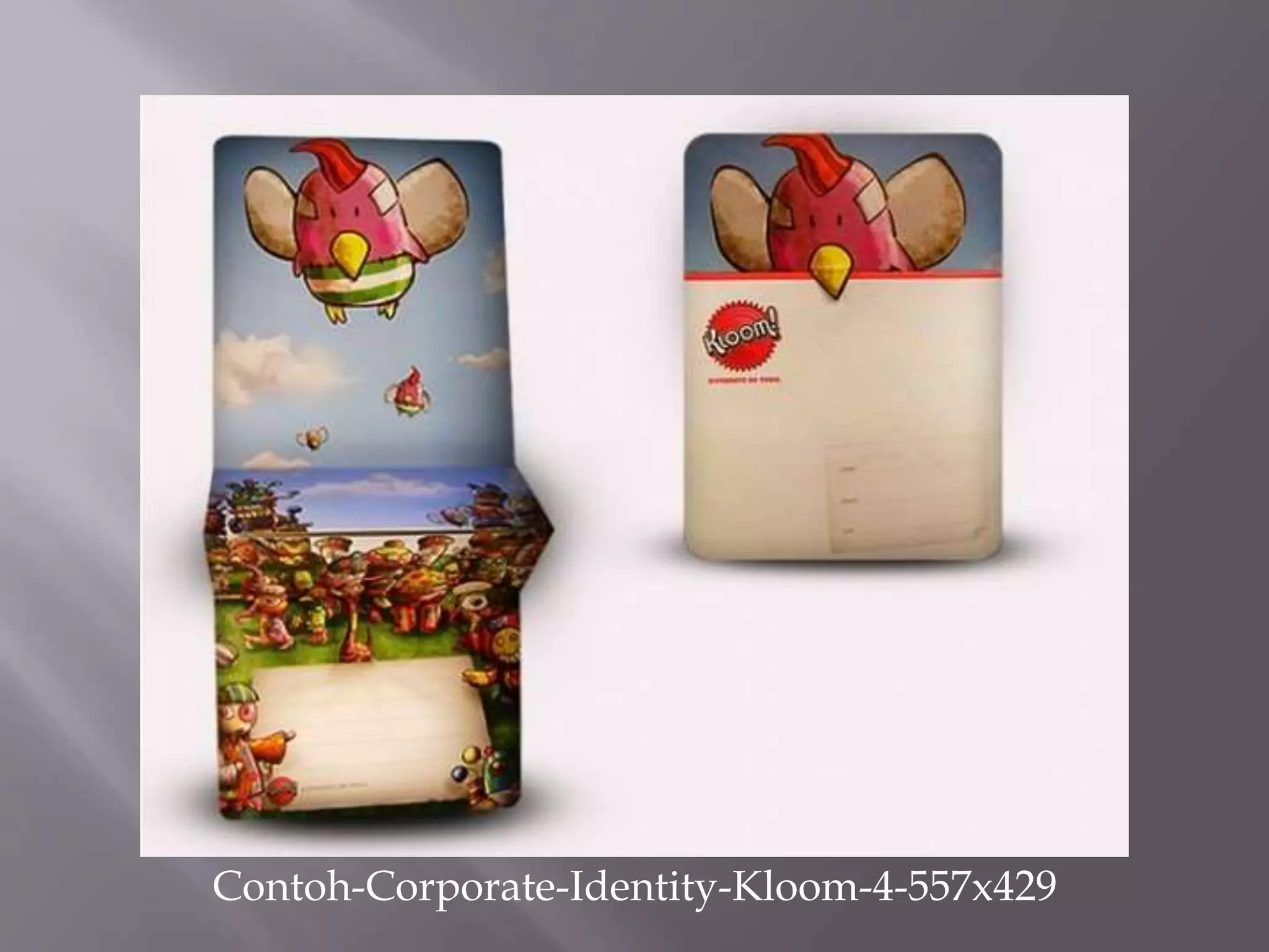 Contoh desain identitas perusahaan logo profile kop surat dsb | PPT