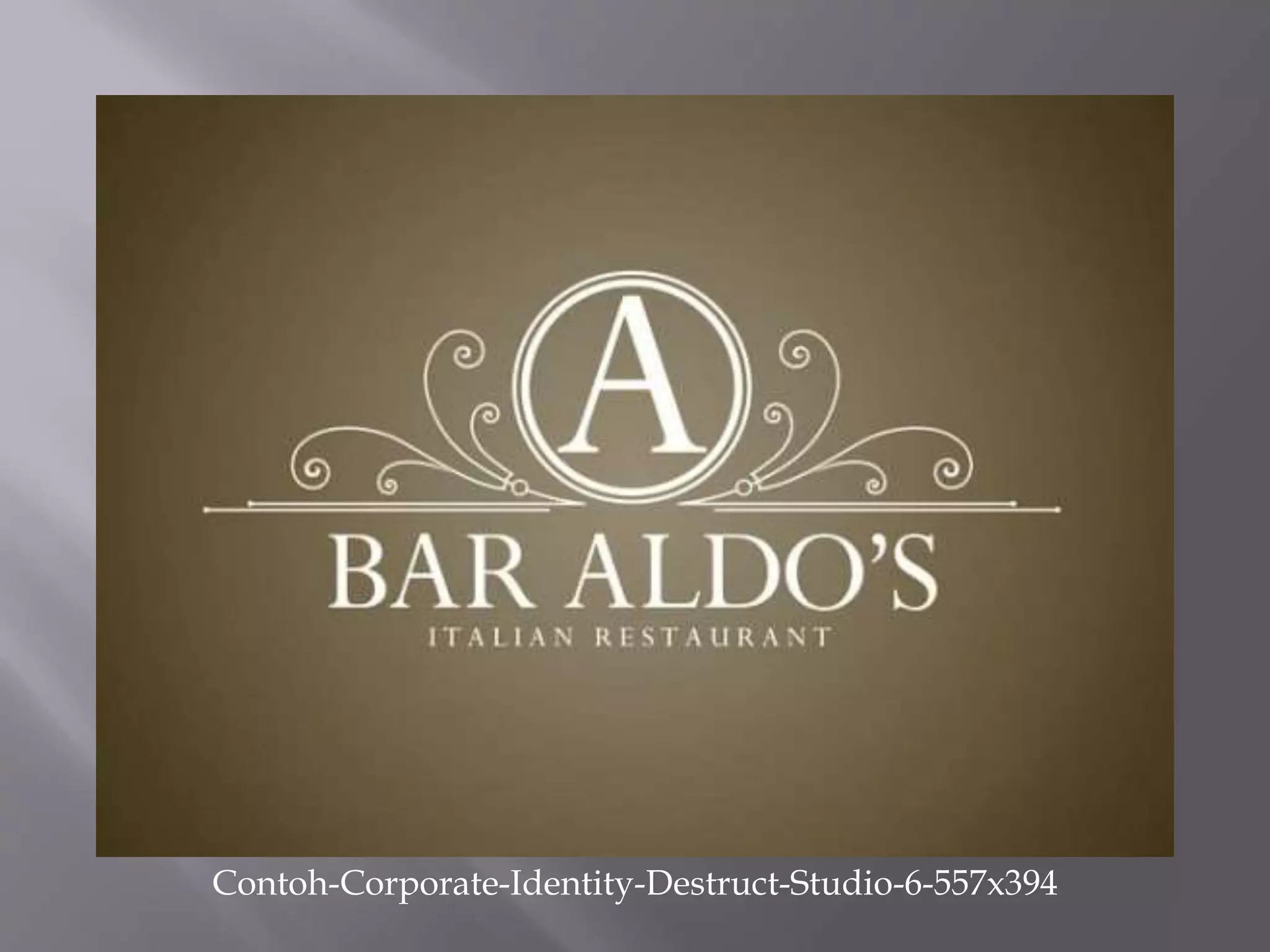 Contoh desain identitas perusahaan logo profile kop surat dsb | PPT