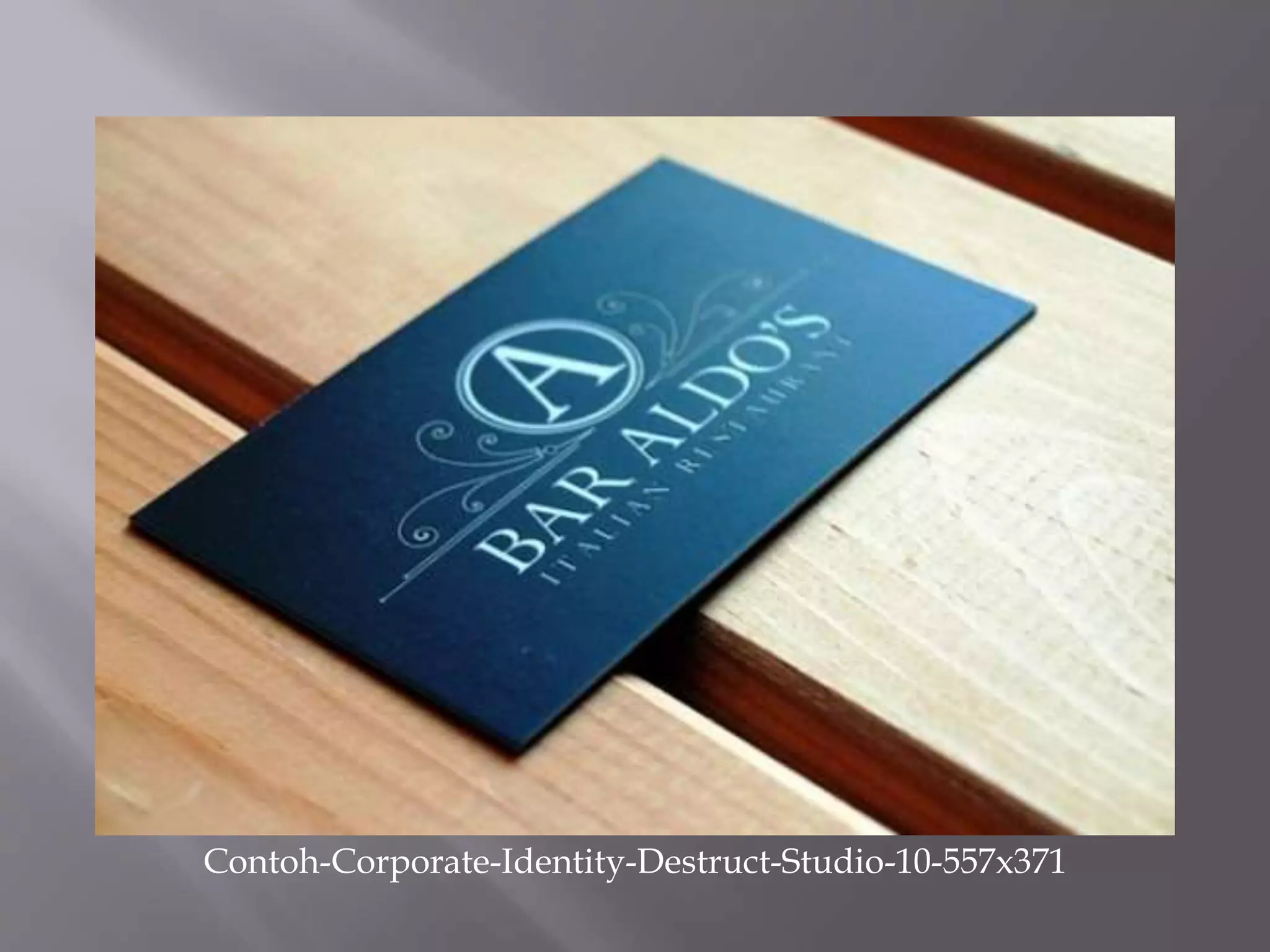 Contoh desain identitas perusahaan logo profile kop surat dsb | PPT