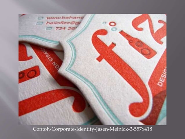 Contoh desain identitas perusahaan logo profile kop surat dsb | PPT