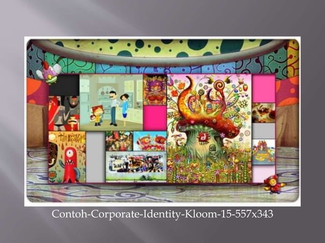 Contoh desain identitas perusahaan logo profile kop surat dsb | PPT