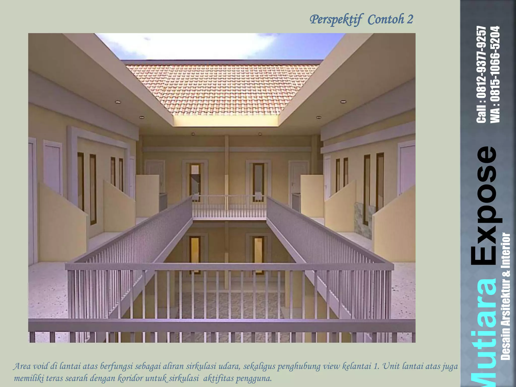 Contoh Desain Rumah Kontrakan Petak | PPTX