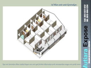 Contoh Desain Rumah Kontrakan Petak | PPTX