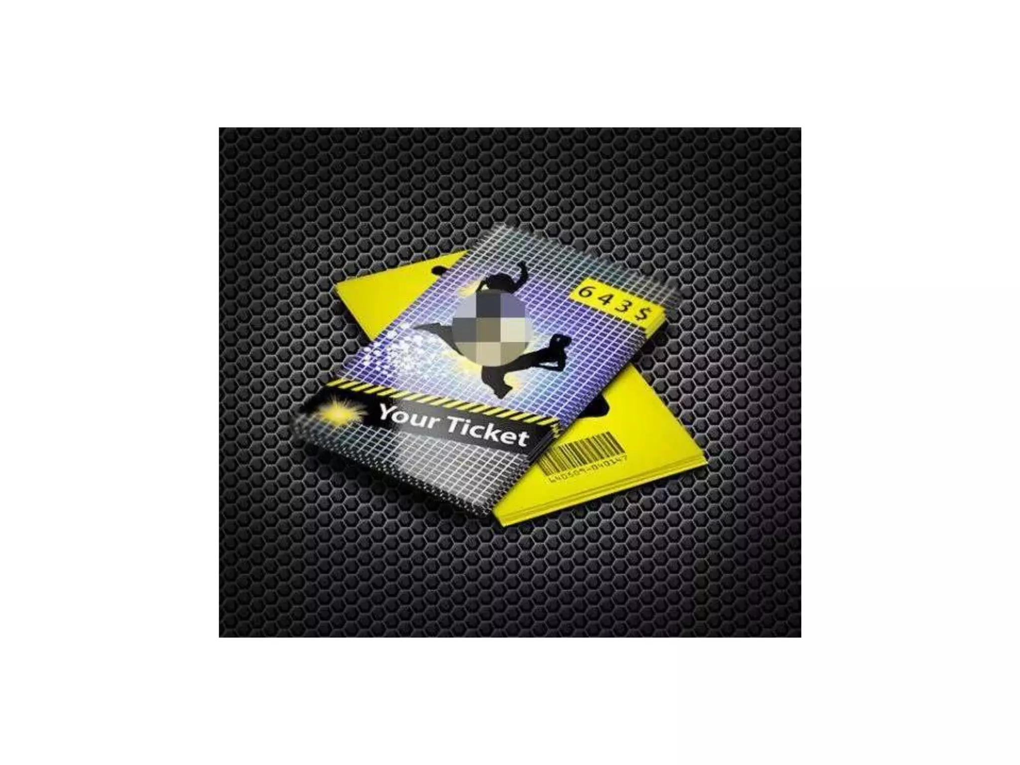 Contoh desain tiket | PPTX