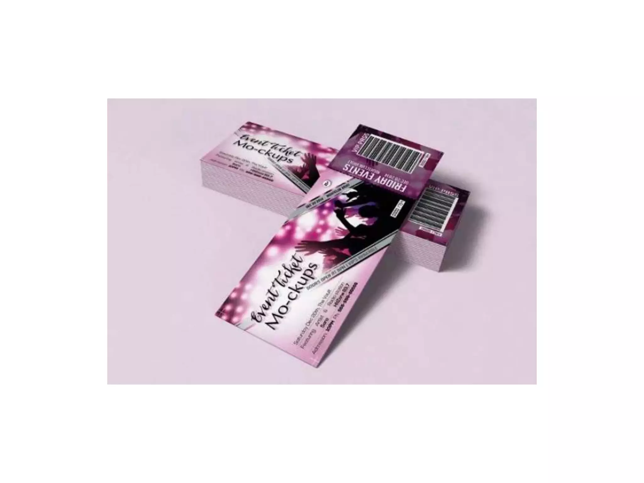 Contoh desain tiket | PPTX