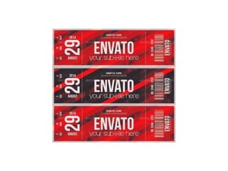 Contoh desain tiket | PPTX