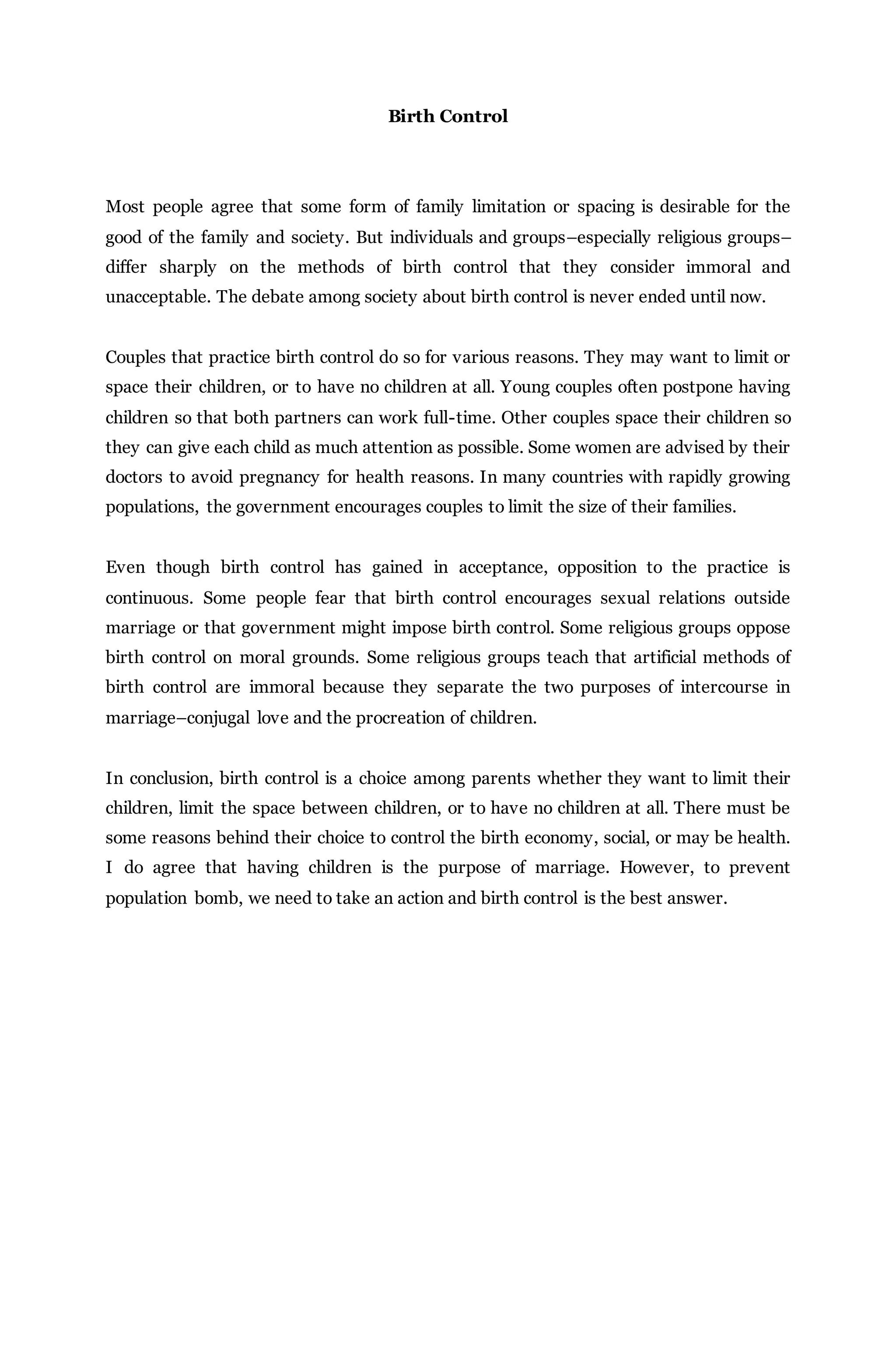 Contoh discussion text | DOCX