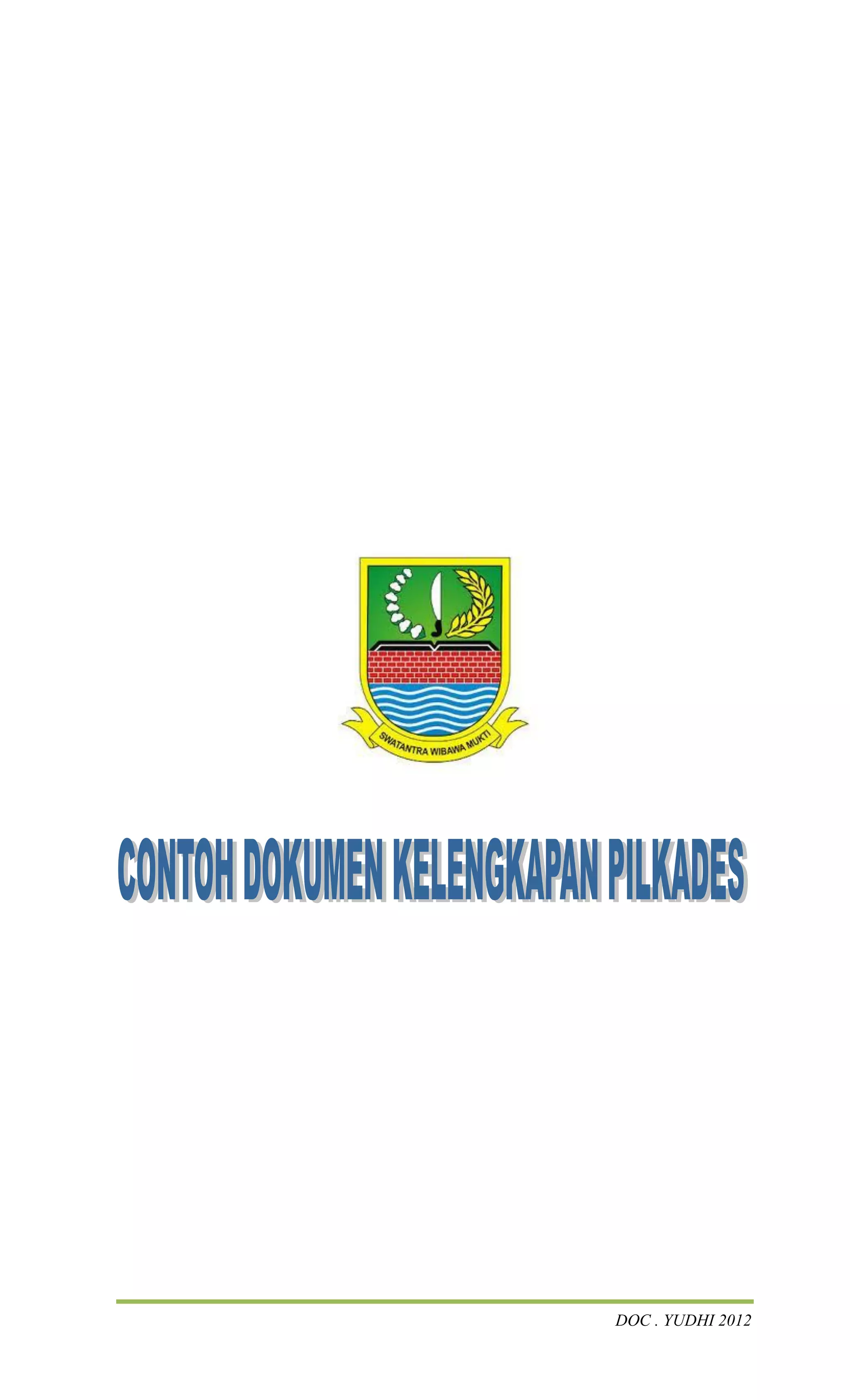 Contoh dokumen pilkades | PDF