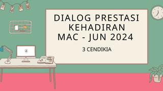 contoh slide dialog prestasi kehadiran murid | PPTX