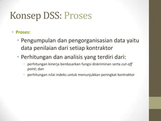 Contoh dss | PPTX