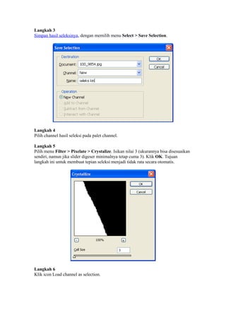 Contoh efek foto robek | PDF