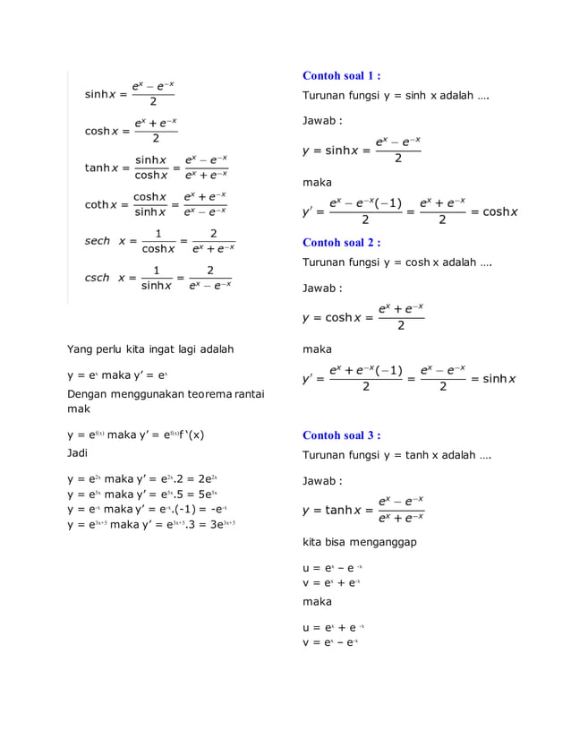 Contoh eksponen | DOCX
