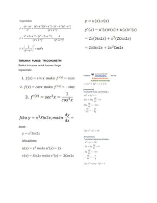 Contoh eksponen | DOCX