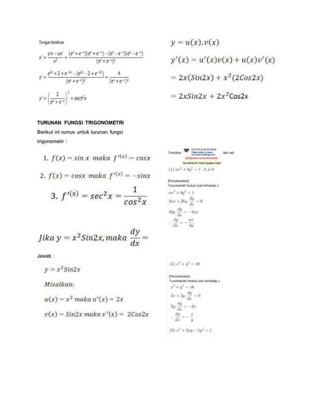 Contoh eksponen | DOCX