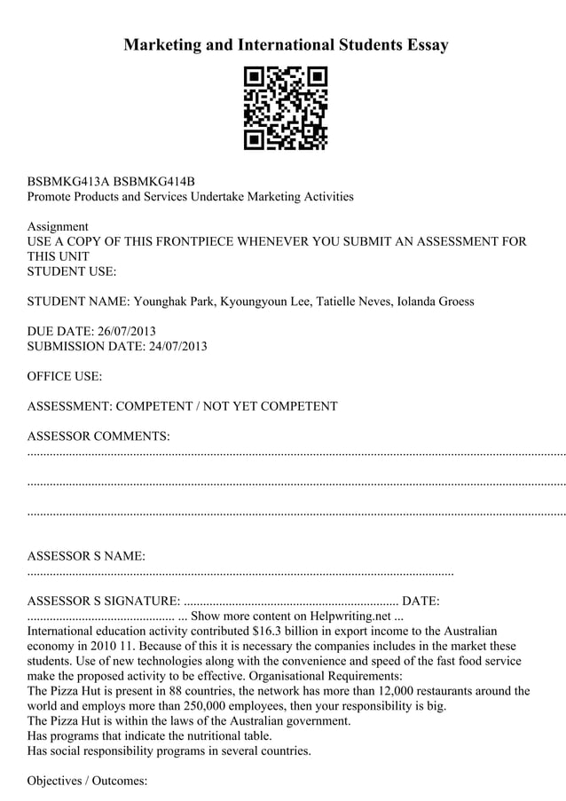 Contoh Essay Dalam Bahasa Inggris Tentang Diri Sendiri Pdf