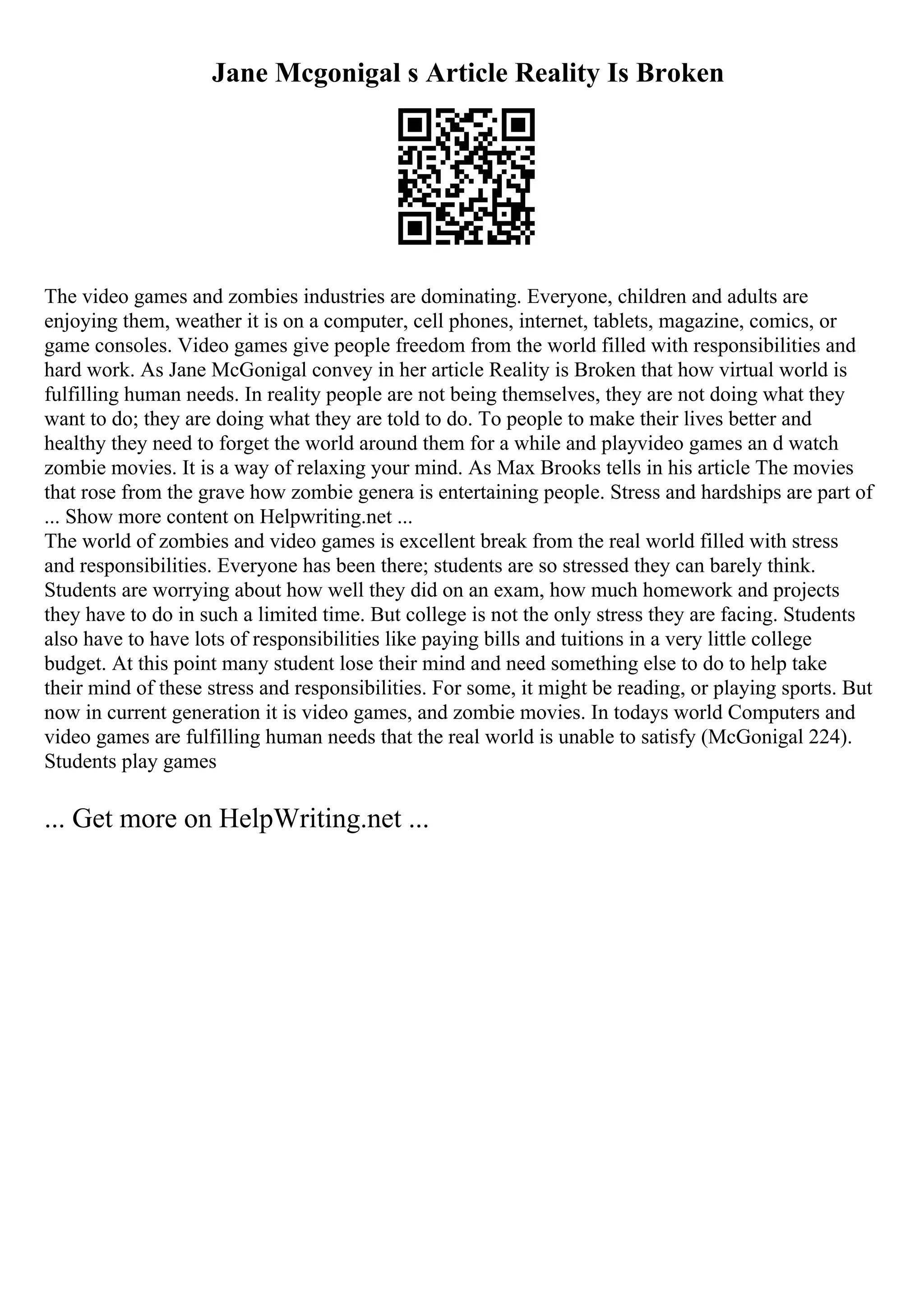 Contoh Essay English Spm Continuous Writing | PDF