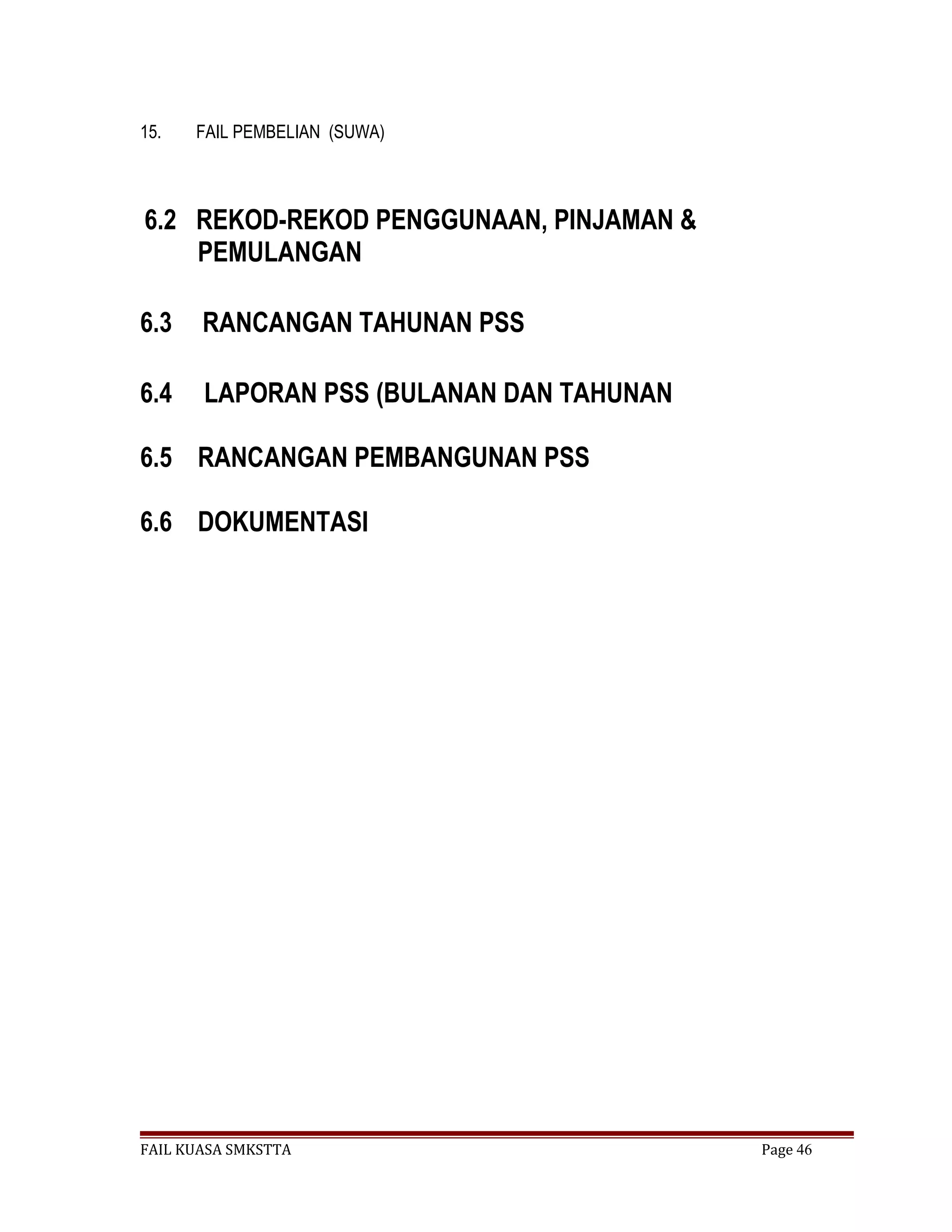 Contoh fail kuasa gpm pkg kampong gajah | PDF
