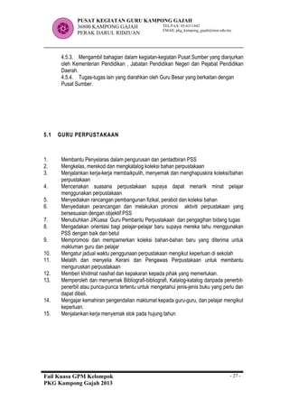 Contoh fail kuasa gpm pkg kampong gajah | DOC