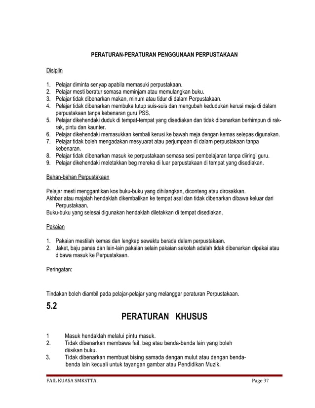 Contoh fail kuasa gpm pkg kampong gajah | PDF | Free Download